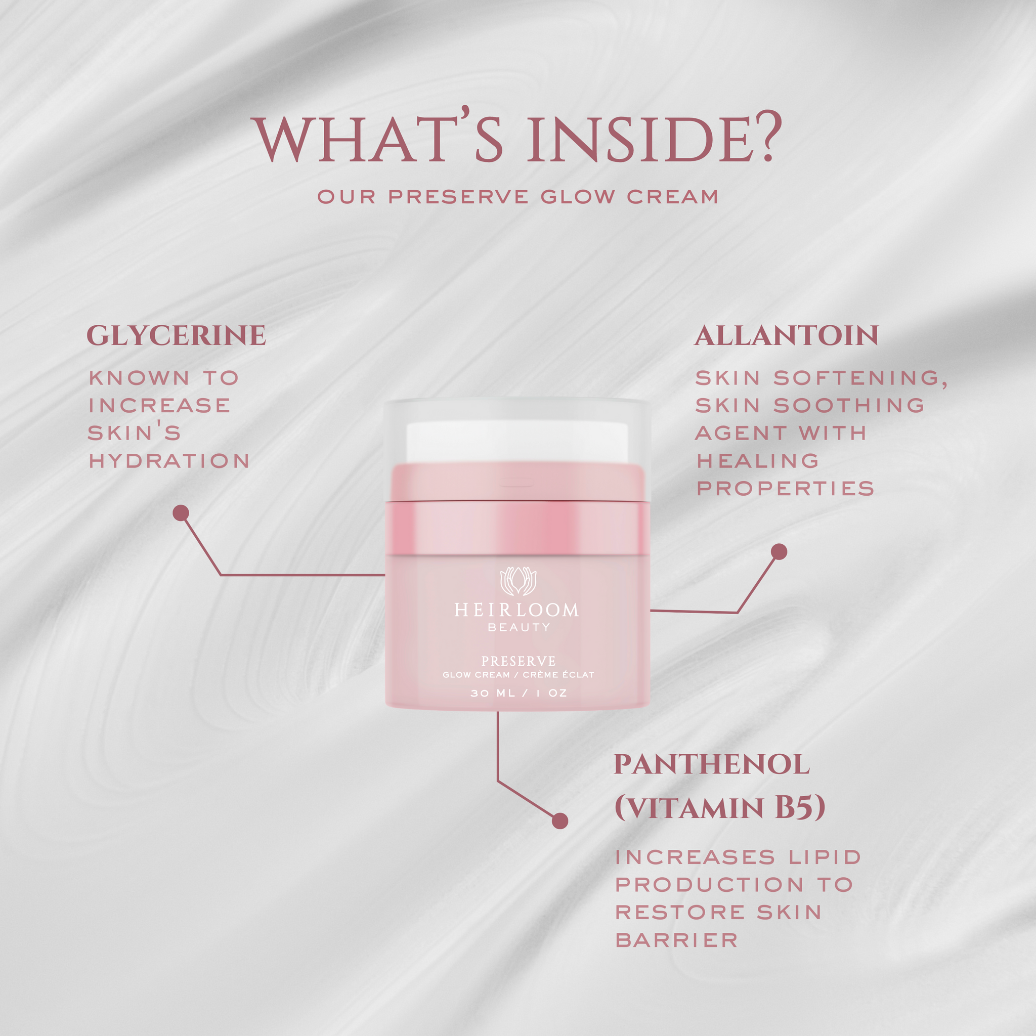 PRESERVE | Glow Cream – Heirloom Beauty